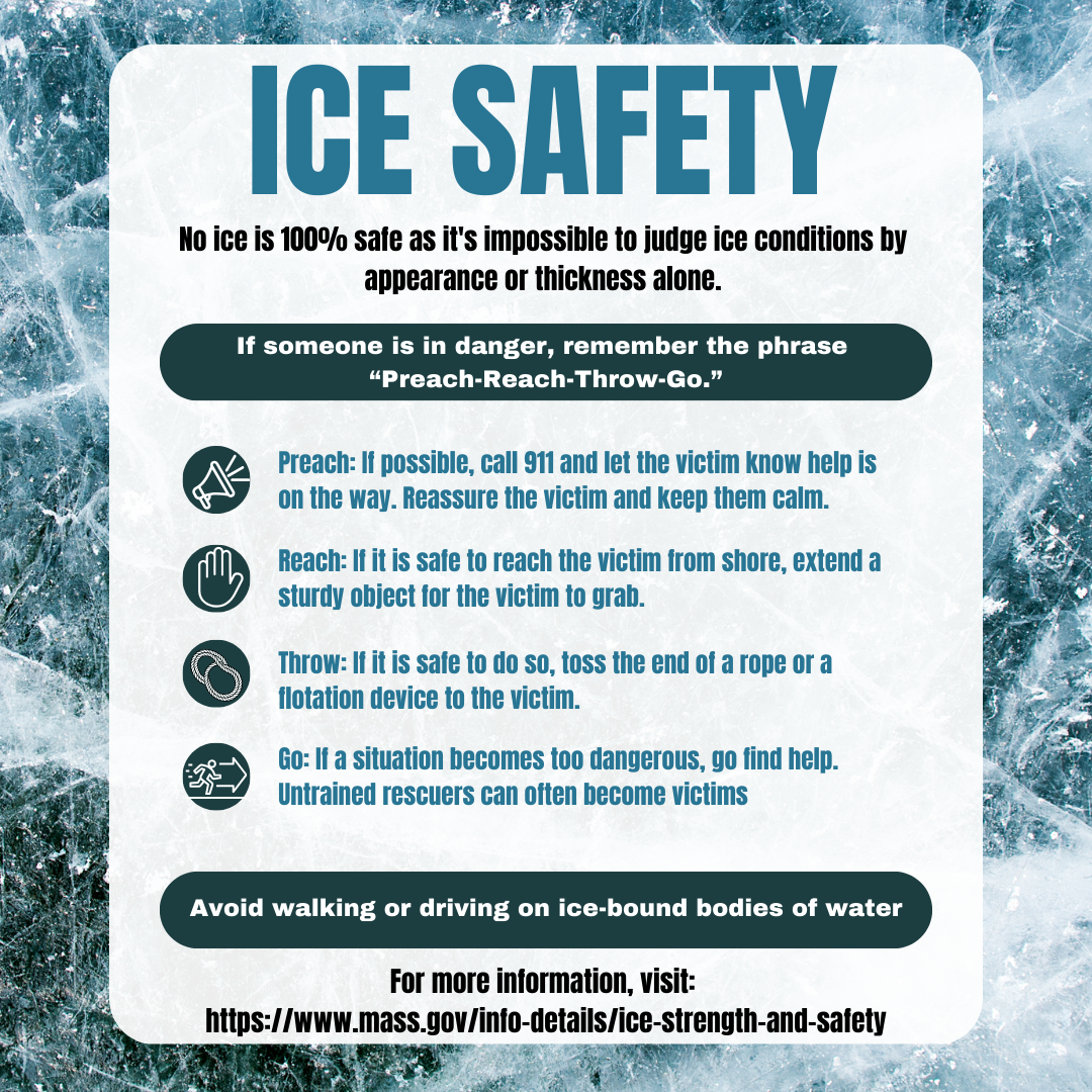 Hudson Fire Department Reminds Community of Ice Safety Tips to Stay ...